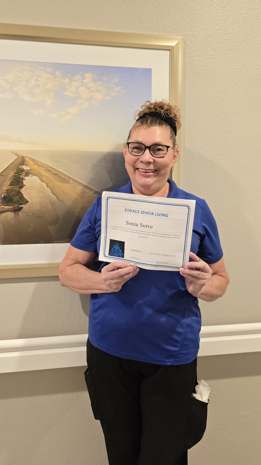 May 2024 Firestarter - Texas City - Sodalis Senior Living