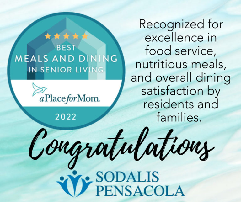 Honoring Sodalis Pensacola in the Best Meals and Dining - Sodalis ...